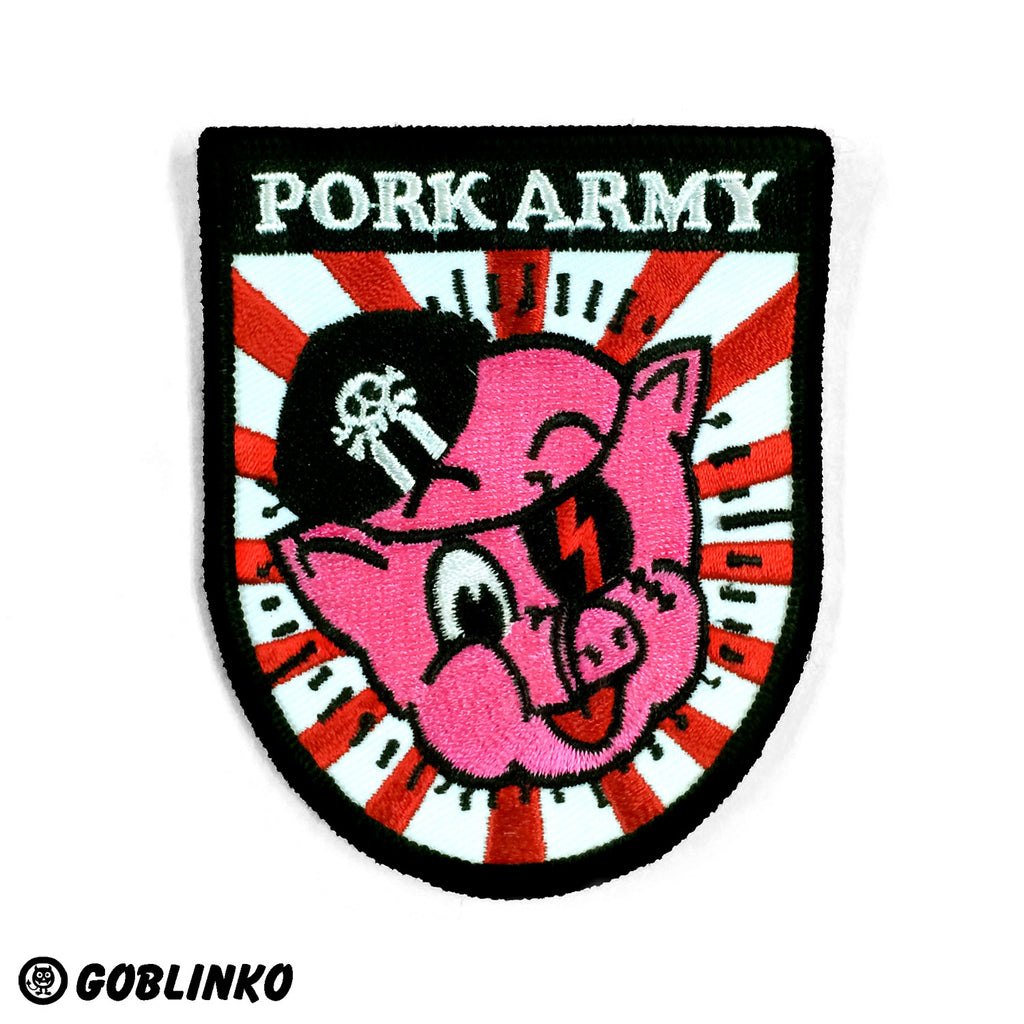 PORK Army Shield Patch – GOBLINKO