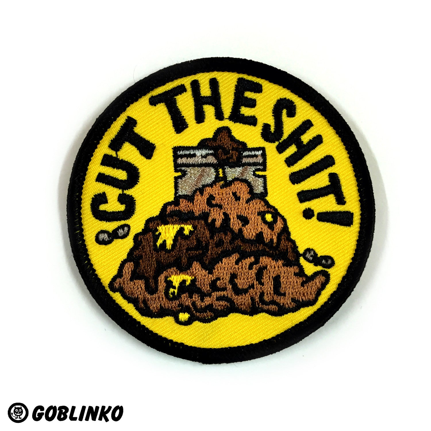 Cut The Shit Patch – GOBLINKO