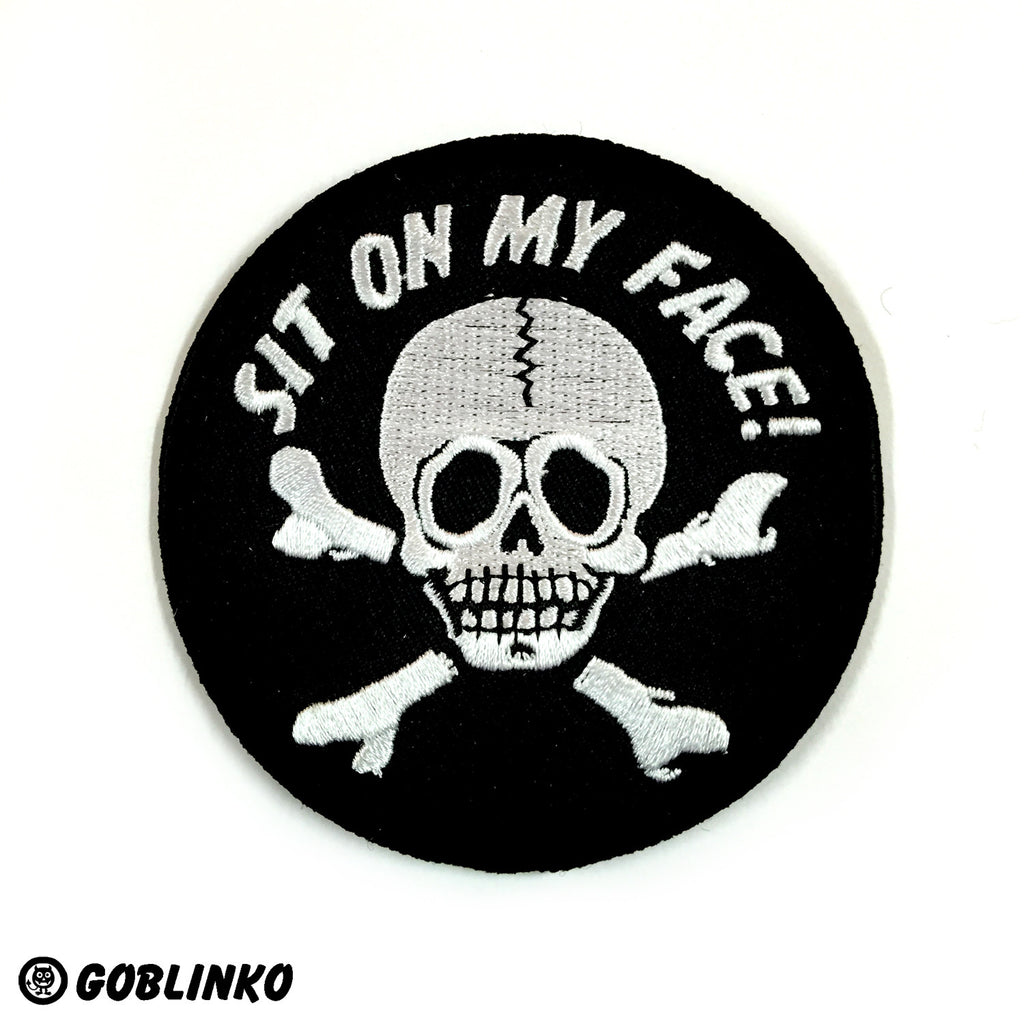Sit On My Face Patch – GOBLINKO